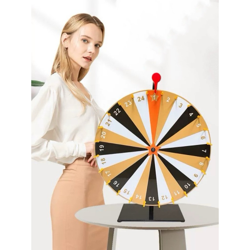 Roda Putar untuk Hadiah Meja Putar /Wheel of fortune /spin wheel/Lucky ...