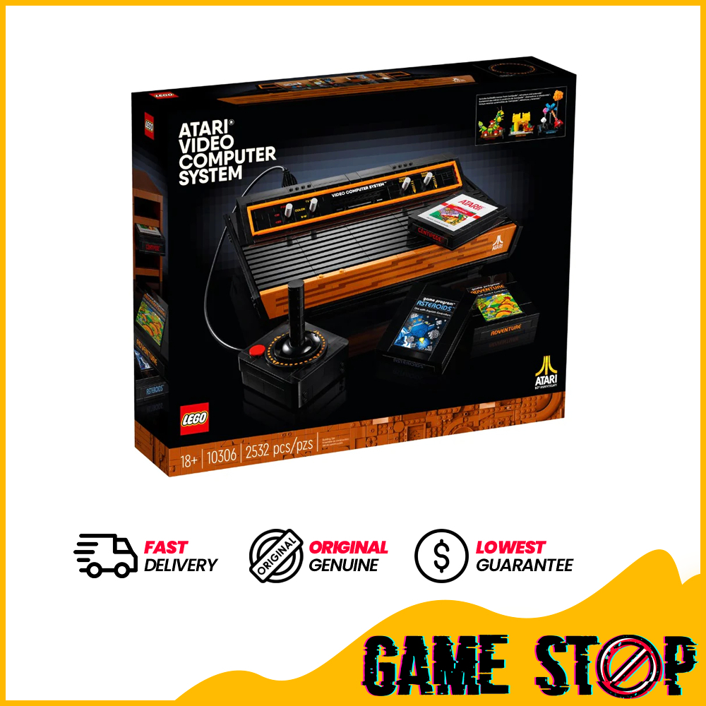 LEGO Icons Atari 2600 Building Set 10306 - Retro Video Game Console and ...