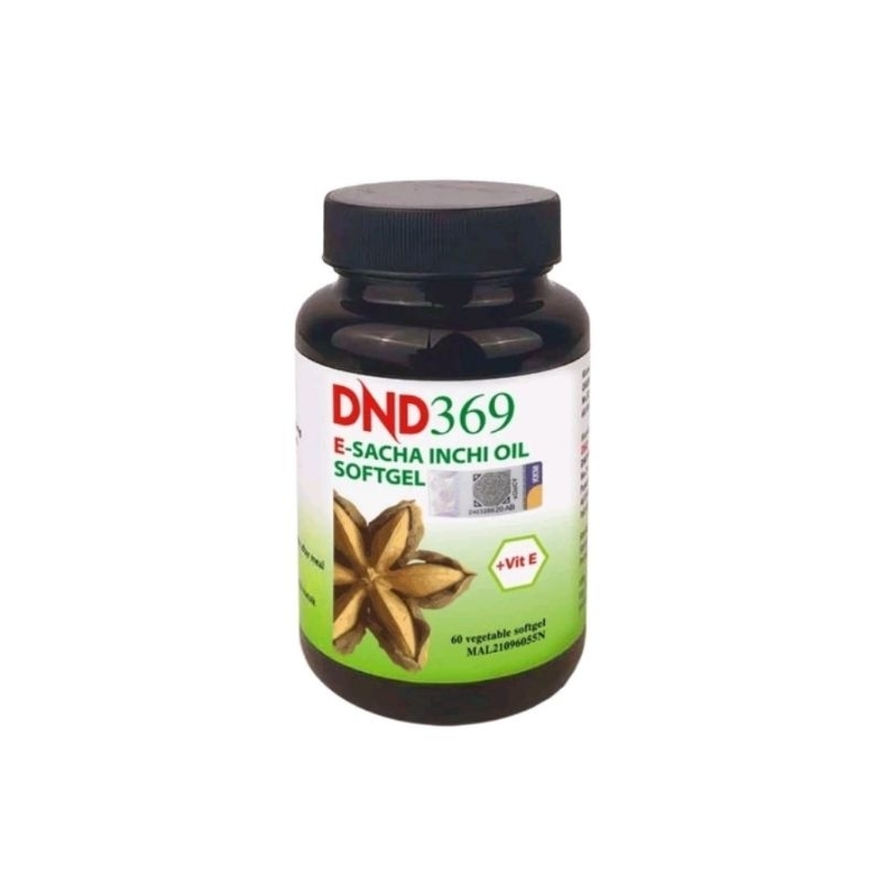 DND 369 E-Sacha Inchi Oil Softgel (1 Botol x 60 Biji) | Shopee Malaysia