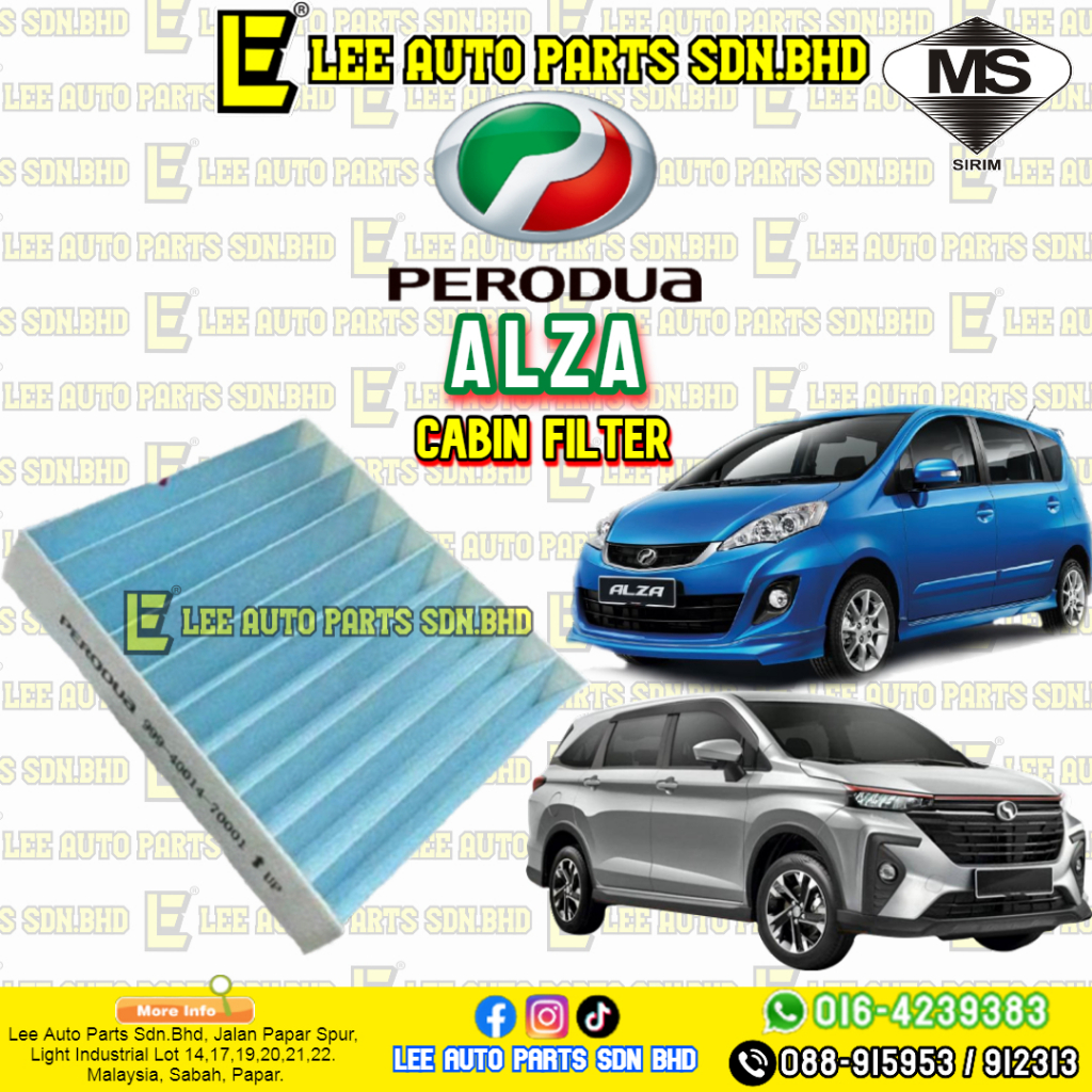 PERODUA ALZA CABIN AIR COND FILTER | Shopee Malaysia
