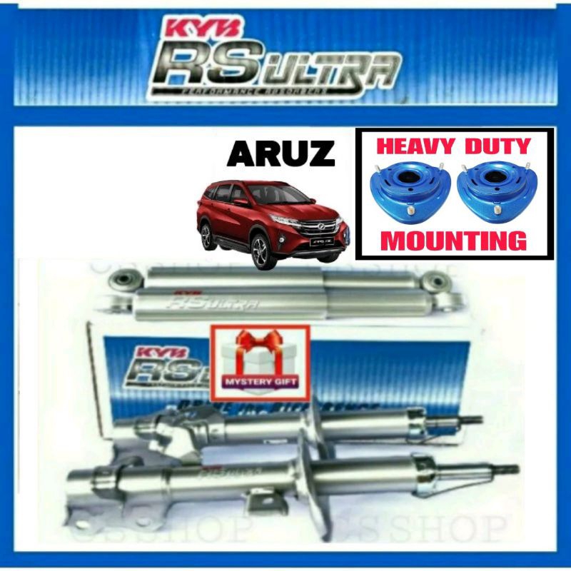 CS Kyb RS Ultra Perodua Aruz 1.5 ( 2019 ) Toyota ( Rush 2017- F800 / 850 ) Absorber Front and ...