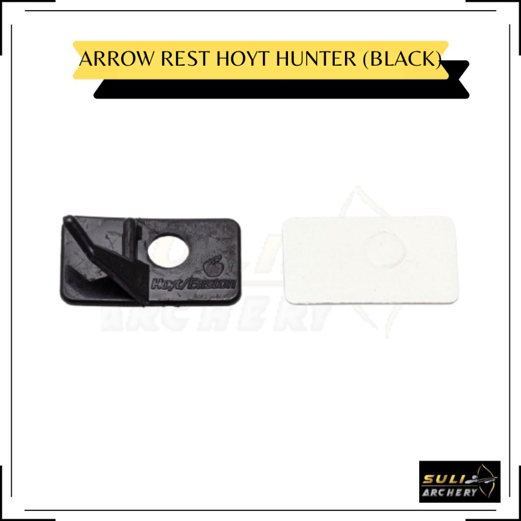Arrow Rest Hoyt Hunter Black plastic | Shopee Malaysia
