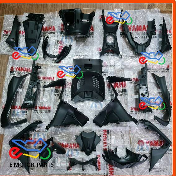 Inner Fender Cowling Coverset Body Sampan Part Hitam non color NVX V1 ...