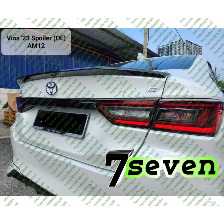 Toyota Vios 2023 2024 OEM Spoiler (2K Paint） | Shopee Malaysia
