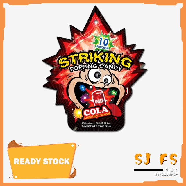 Striking Popping Candy 15g - Cola | Shopee Malaysia