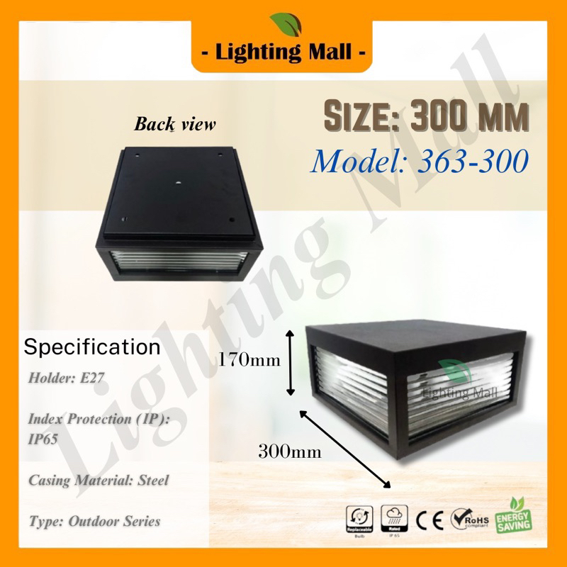 Modern Outdoor Pillar Light Waterproof Gate Lamp Weatherproof Garden ...