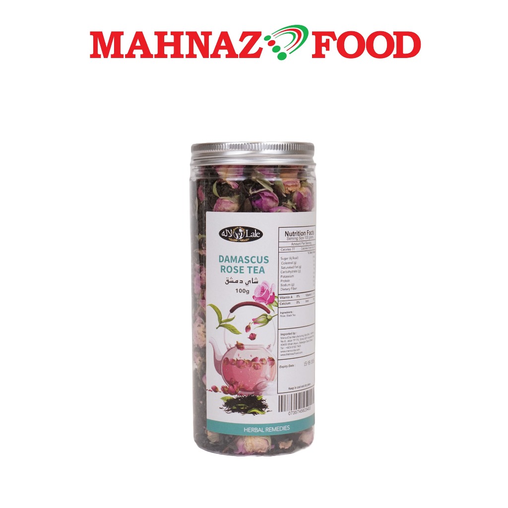 Mahnaz Food Damascus Rose Tea Nutritious Herbal Tea Leaves Packet 100g ...