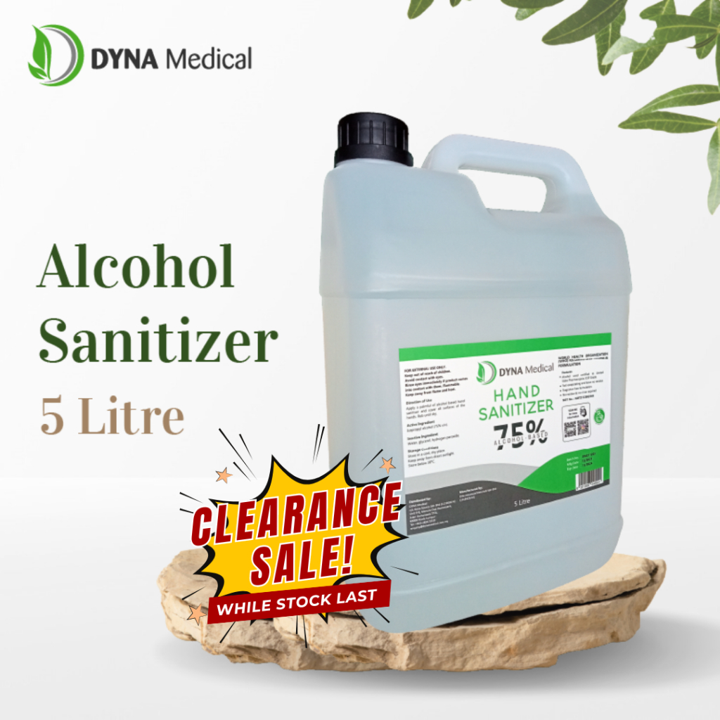 Multi-Purpose Sanitizer 75% Alcohol [5 LITRE ] Disinfectant ...