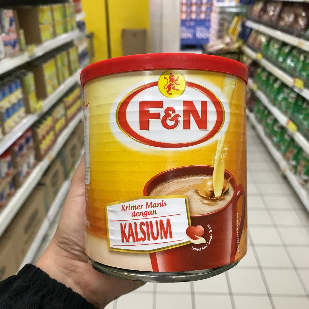Susu Pekat F&N Krimer Manis Dengan Kalsium Tanpa Asid Lemak Trans 1Kg ...
