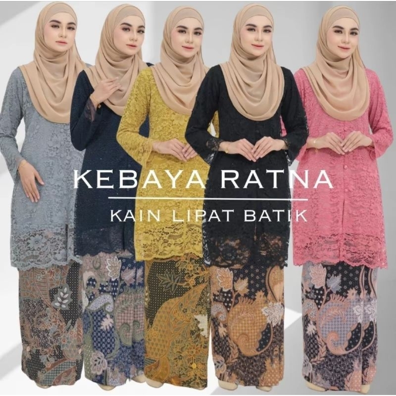Kebaya Ratna / Kebaya Plus Size by Umaara | Shopee Malaysia