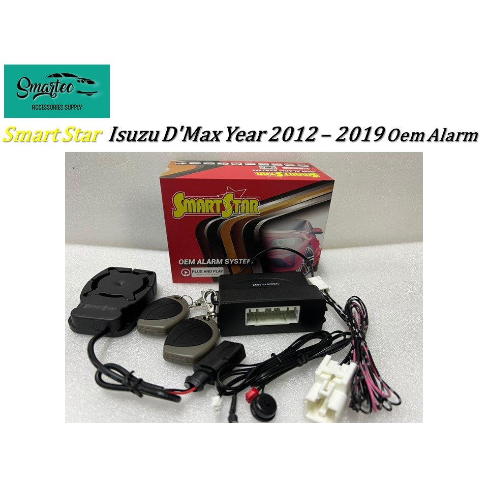Isuzu D'Max Year 2012 - 2019 OEM Alarm System ( Plug & Play ) | Shopee ...