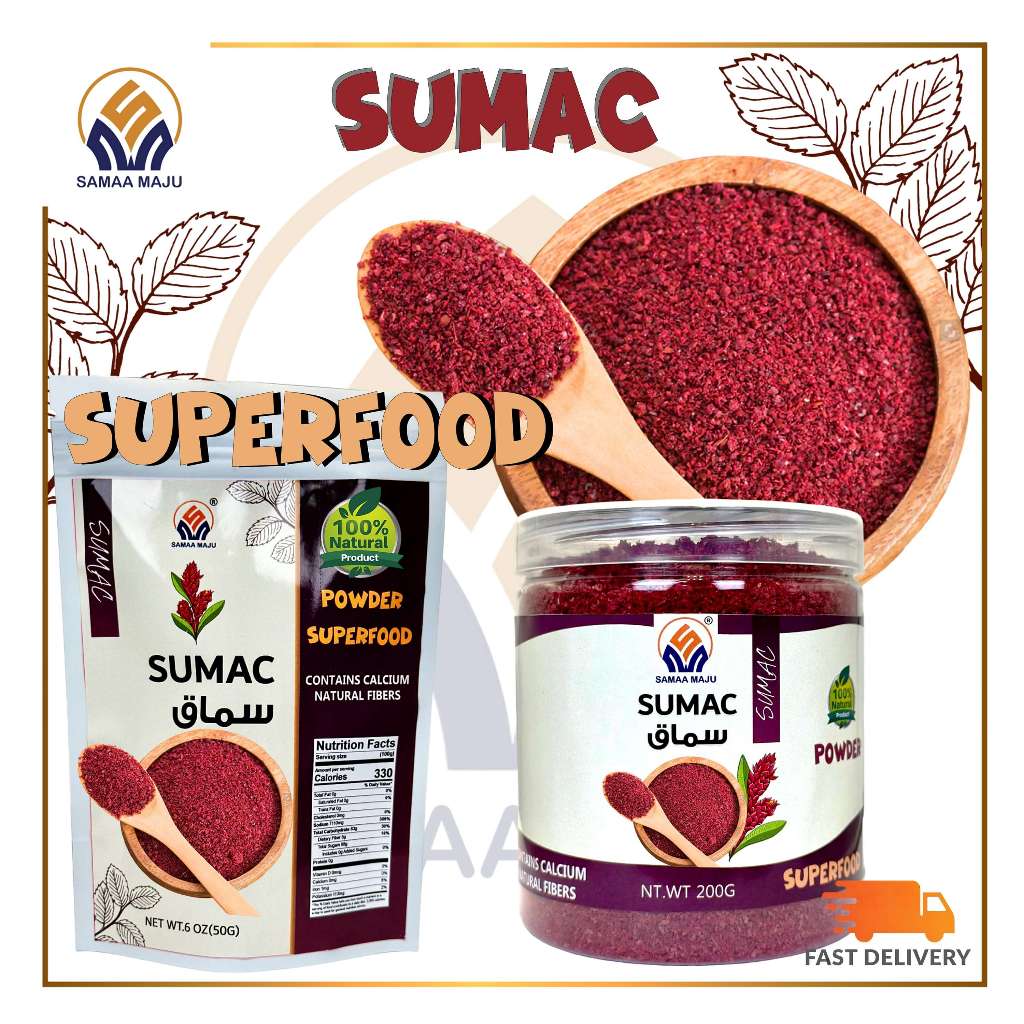 Pure Sumac Sumac Powder Sumac Tea Teh Sumac | Shopee Malaysia