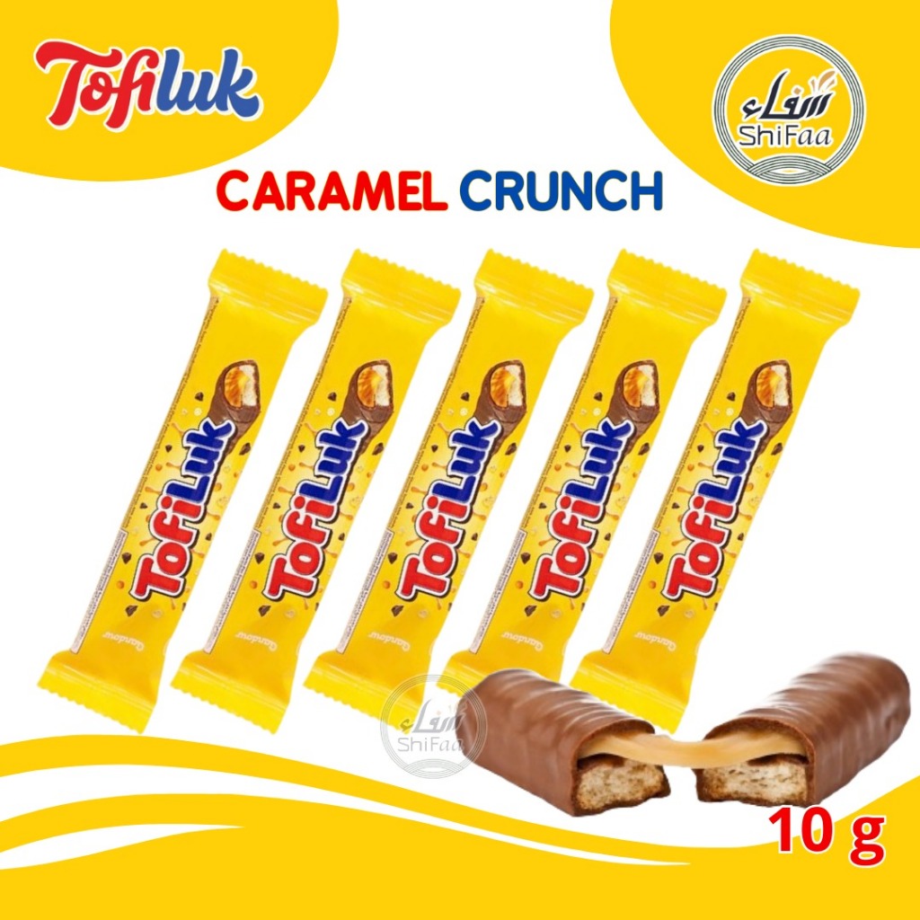 TOFILUK Caramel Crunch Chocolate Bar 10g | Shopee Malaysia