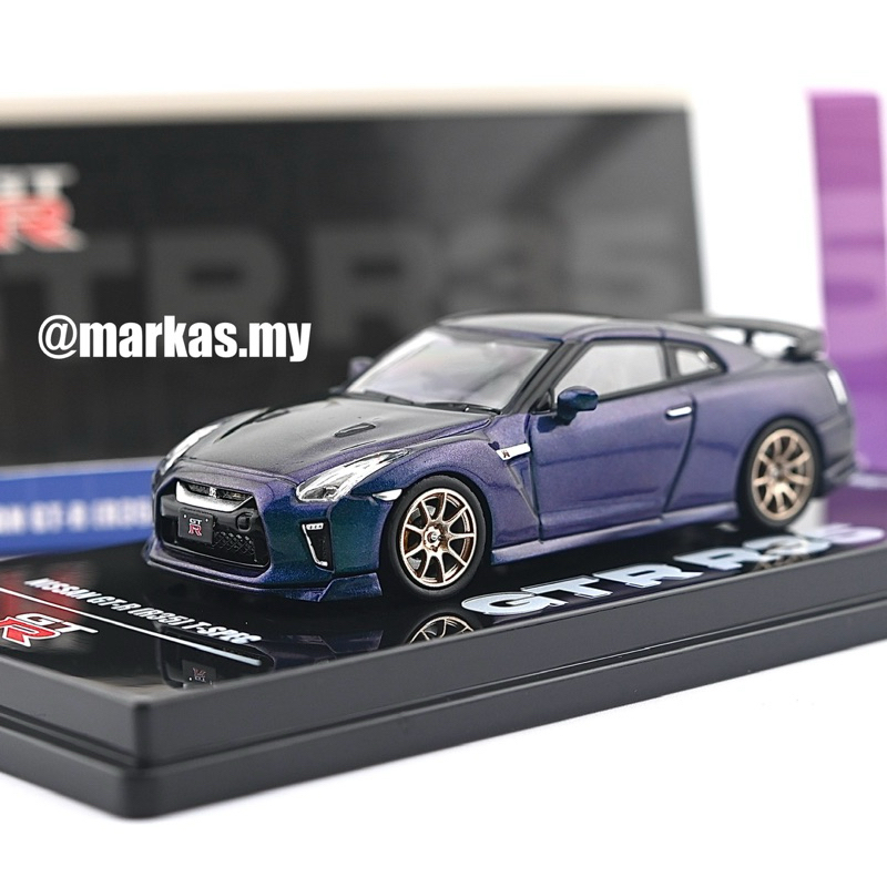 INNO MODELS INNO64 1/64 NISSAN GT-R R35 T-SPEC MIDNIGHT PURPLE | Shopee ...