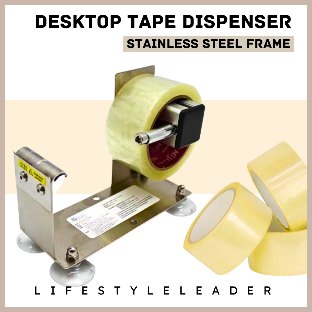 Desktop Tape Dispenser for Big Tape Table Tape Dispenser with Sucker ...