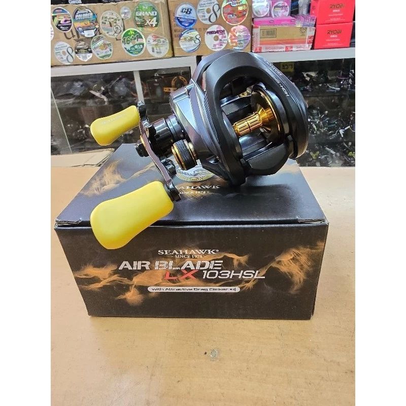 SEAHAWK AIR BLADE LX 103HSL FISHING REEL | Shopee Malaysia