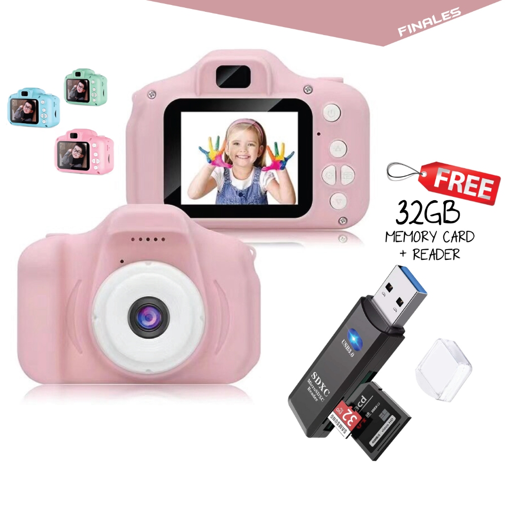 HD Children Digital Camera Kamera Budak HD Children's Camera Free ...