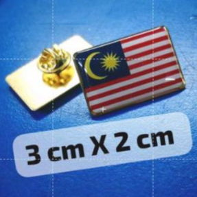 Malaysia flag collar pin 3cmX2cm ready stock | Shopee Malaysia