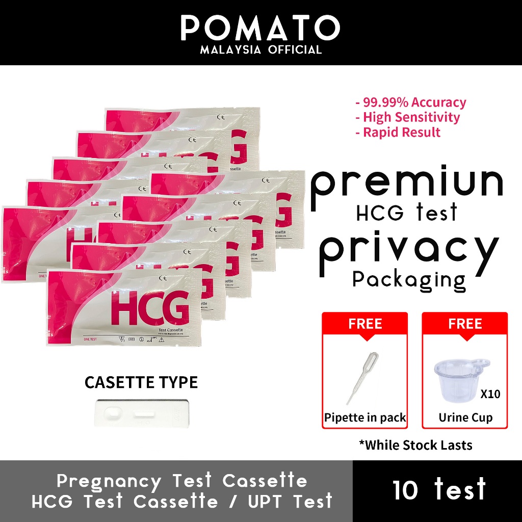 HCG Pregnancy Test Casette Pink High Sensitivity Accuracy Strip UPT Pen ...