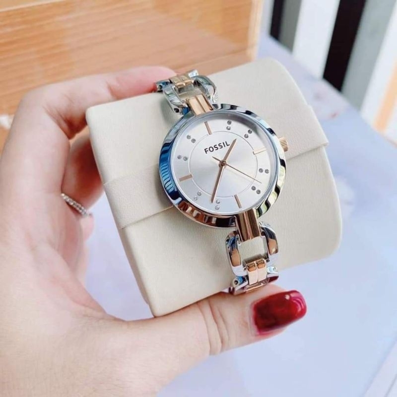 Fossil Kerrigan Three-hand Two-Tone Stainless Steel Watch BQ3341 ...