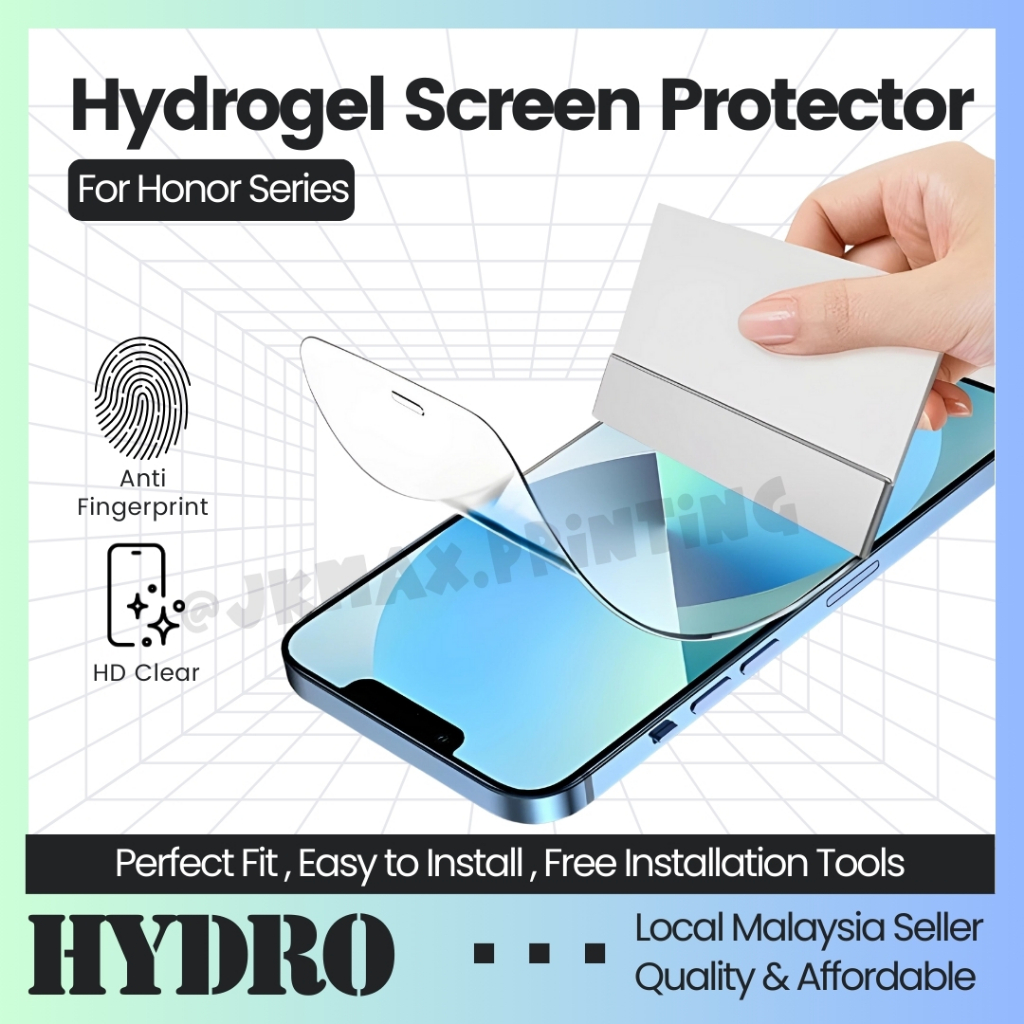 Hydrogel Front Screen Protector Honor X5 X6 X7 X8 X9 X6A X7A X8A X9A ...