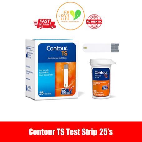 Exp08/26 Contour TS Blood Glucose Test Strips 3x25's / 2x25's / 25's ...