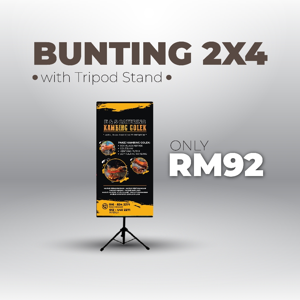 🔥LOWERS PRICE🔥STREAMER | BUNTING 2X4 with Tripod Stand (CUSTOM ...