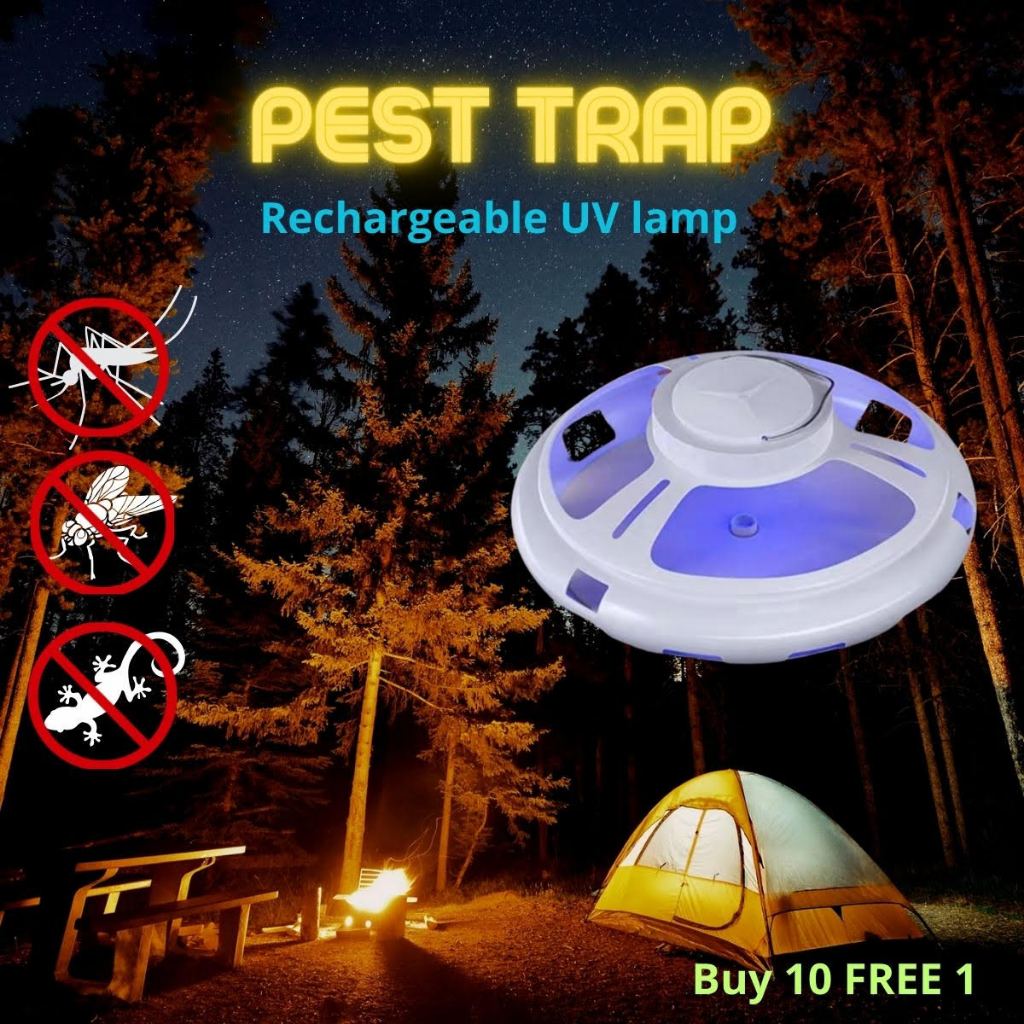 Rechargeable Pest Trap/Perangkap Kutu /Hama/ Pets’ Fleas Electric Trap ...
