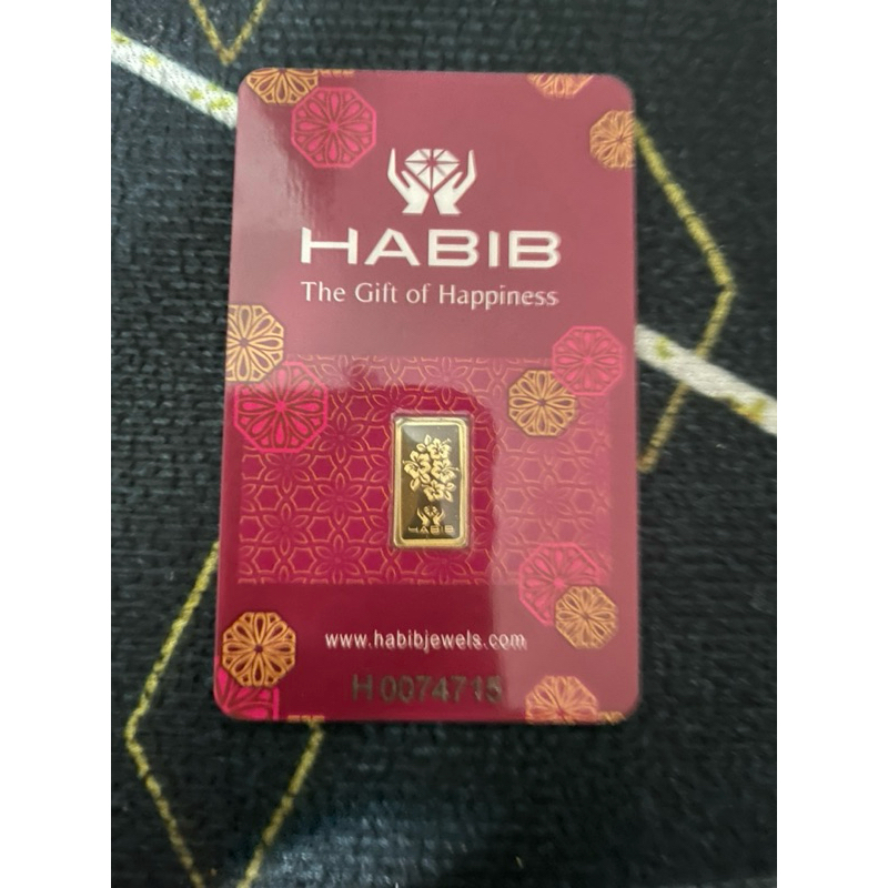 Habib Gold Bar 1g 999 | Shopee Malaysia