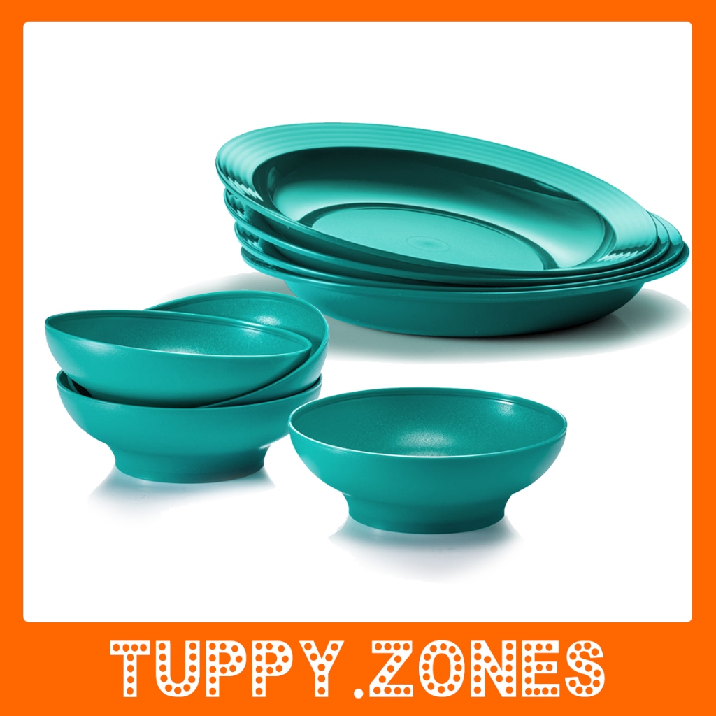 🌟Raya Special🌟 Tupperware Gourmet Plate & Bowls Set | Shopee Malaysia