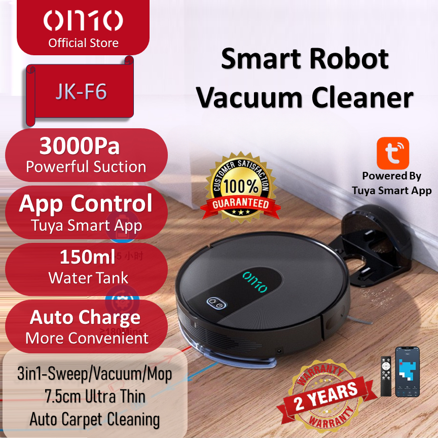 ON10 JK-F6 Robot Vacuum Cleaner Vacuum Robot Vacuum Cleaner And Mop ...