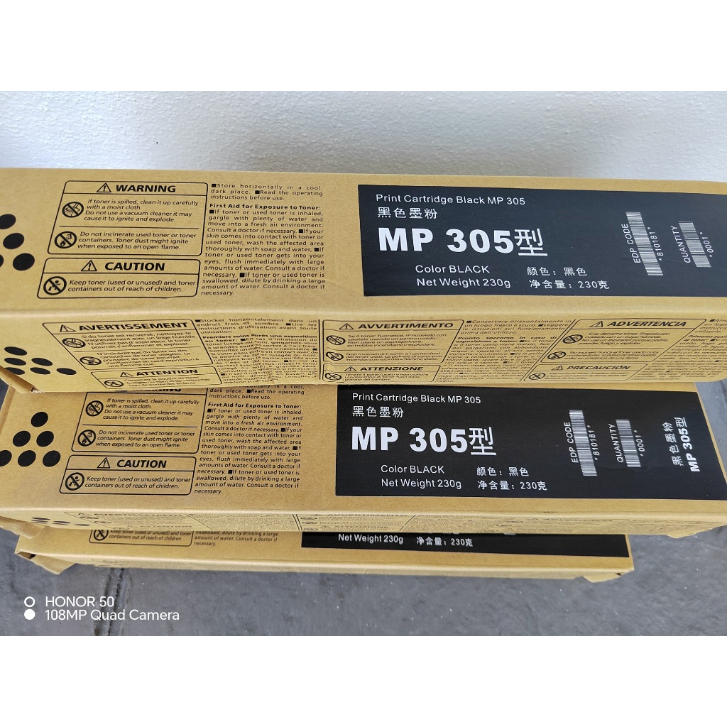 Ricoh MP305 Black toner OEM | Shopee Malaysia