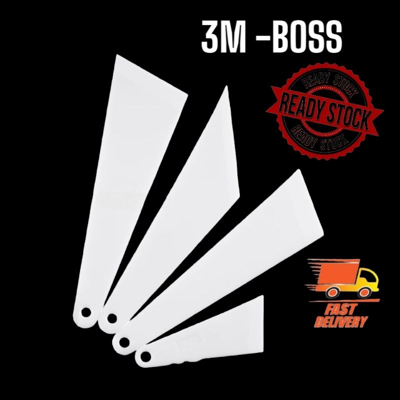{ READY STOCK } 4 TYPES OF 3M - BOSS HARD SQUEEGEE SCRAPER WINDOW ...