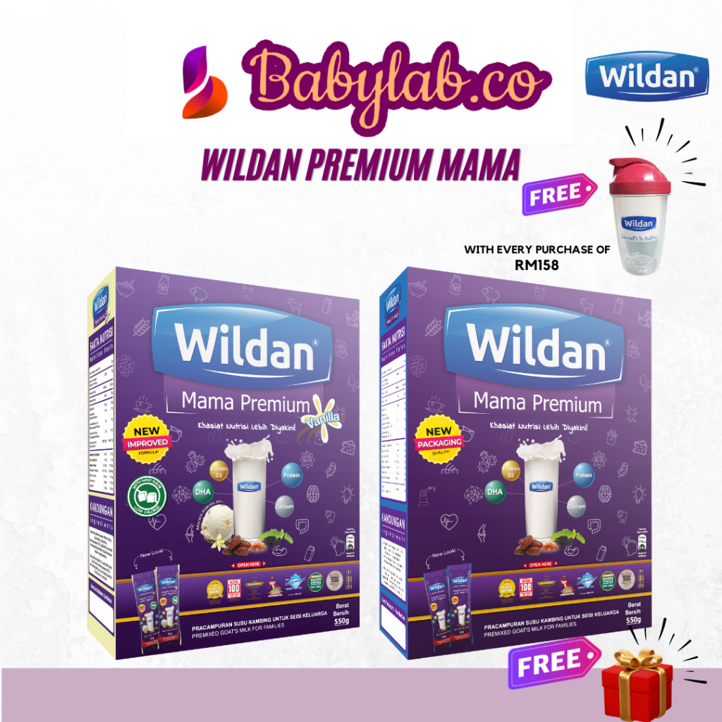 WILDAN | SUSU KAMBING GOAT MILK MAMA PREMIUM ORIGINAL UNTUK IBU ...