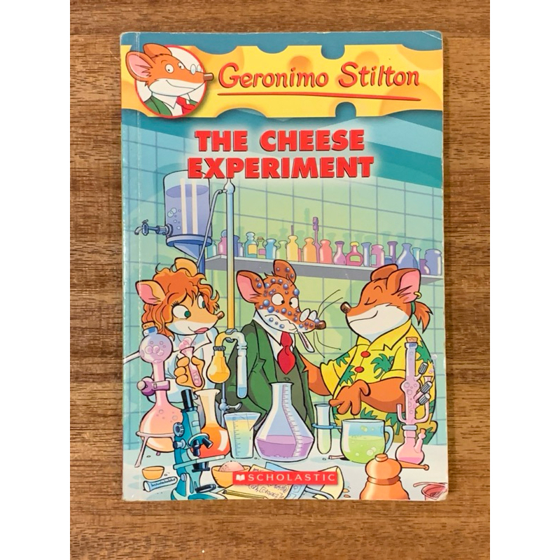 Geronimo Stilton The Cheese Experiment Children Story Book | Shopee ...