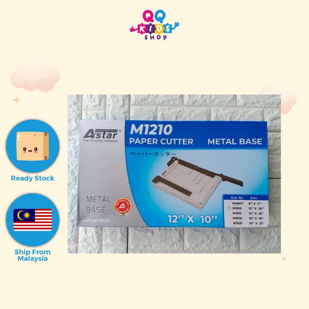 Astar Paper Cutter 30Cm X 25Cm Pemotong Kertas 裁纸器 | Shopee Malaysia