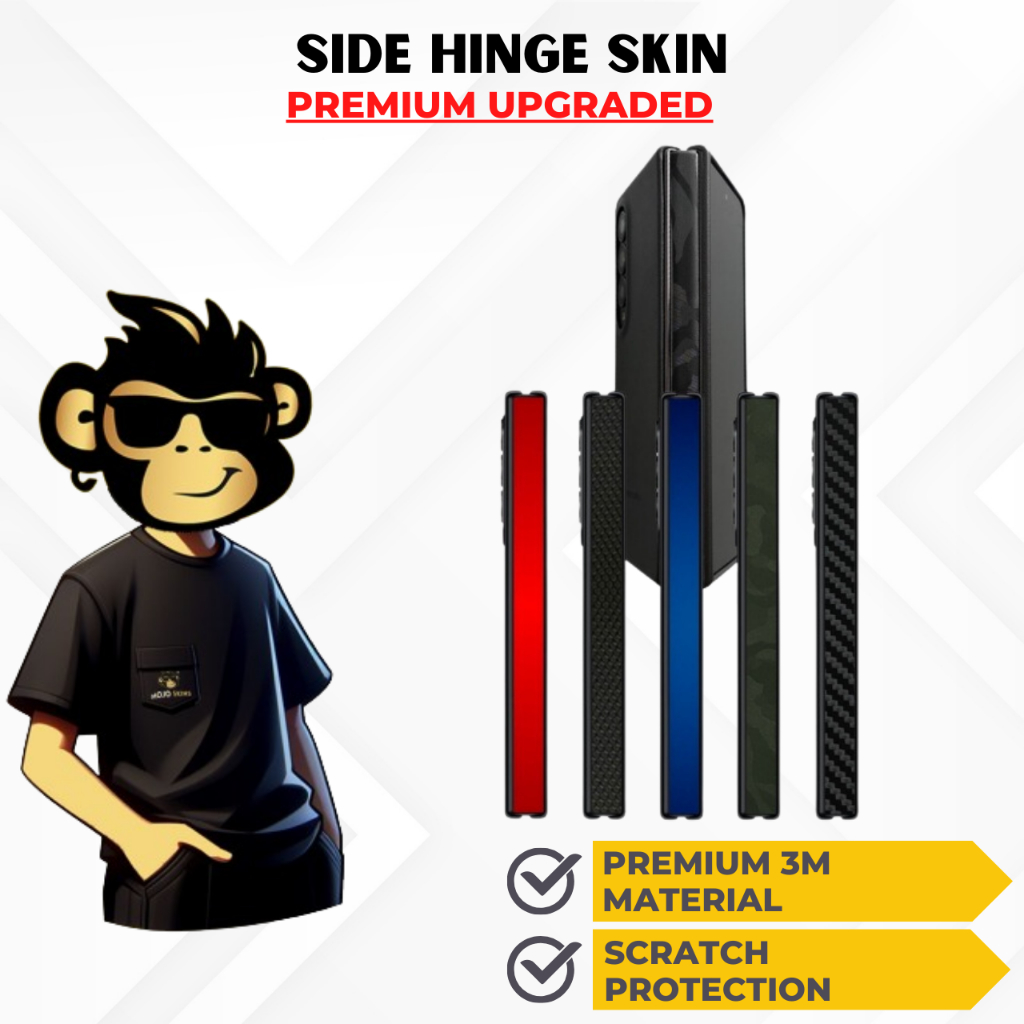 [MojoSkins] 3M Hinge Sticker Design Transparent sticker for Samsung ...