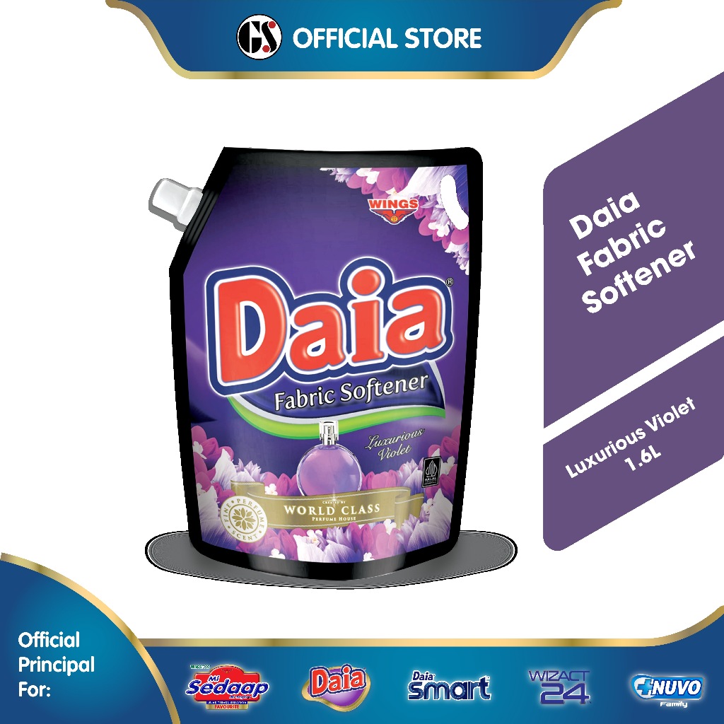 DAIA Fabric Softener Luxurious Violet 1.6L | Shopee Malaysia