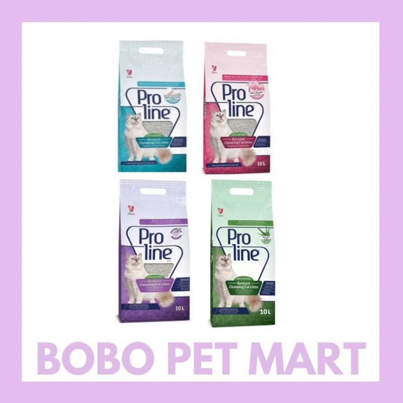 Proline Bentonite Clumping Cat Litter Pasir Kucing 10L | Shopee Malaysia