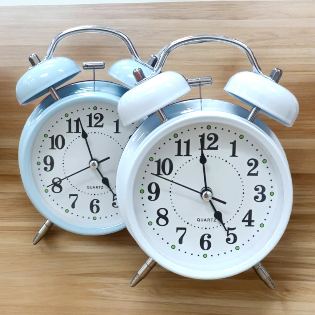 (BORONG) Jam Loceng Klasik Jam Loceng Kuat Besi Large Classic Alarm ...