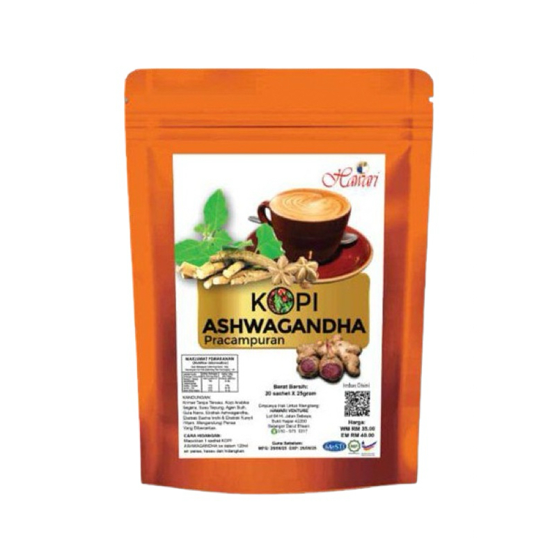 KOPI ASHWAGANDHA + Kunyit Hitam + Sacha Inchi | Shopee Malaysia