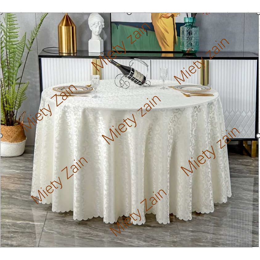 Damask cover round table | Shopee Malaysia