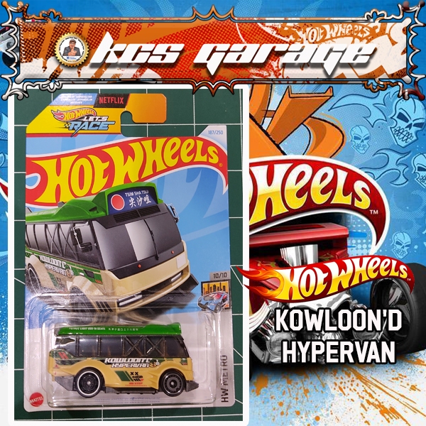 HOT WHEELS - KOWLOON'D HYPERVAN (HOT FANTASY CARD!) (PLEASE REFER TO ...