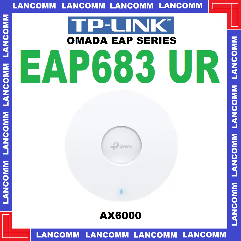 TP-LINK EAP683 UR AX6000 Ceiling Mount WiFi 6 Access Point | Shopee ...