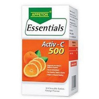 Appeton Essential ACTIV-C 500MG (ORANGE) (30'S) | Shopee Malaysia