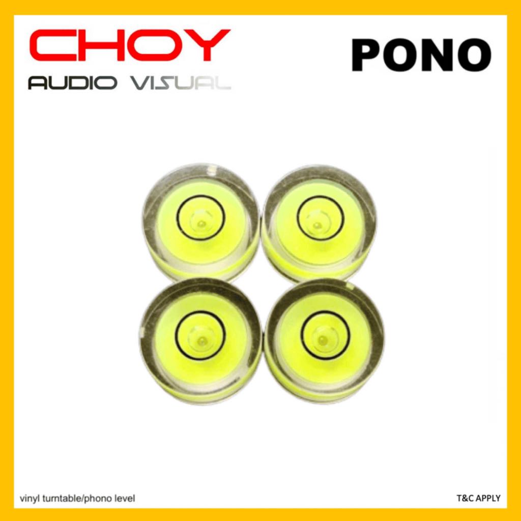 Pono Turntable Spirit Level Of Beads Acrylic Round Mini Bubble Level ...