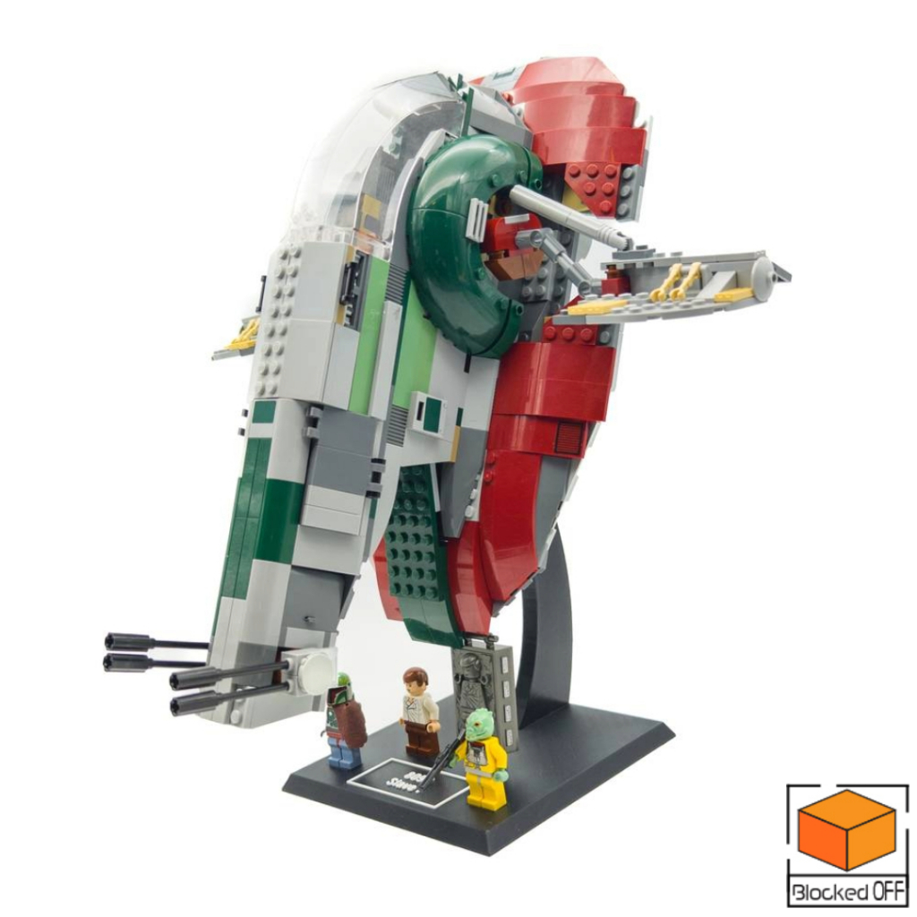 Display Stand for Lego Star Wars Slave-I / (7153) Jango Fett's Slave I ...