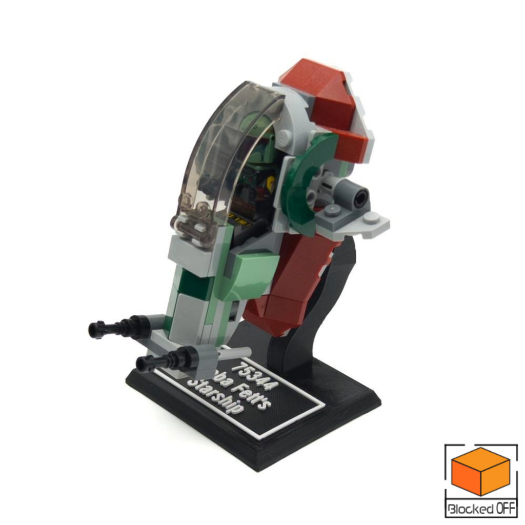Display Stand for Lego Star Wars Boba Fett's Starship Microfighter ...