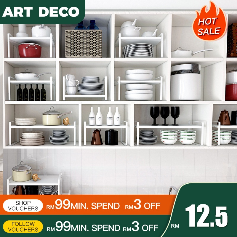Spice Rack Kitchen Storage Rack Rak Dapur Rak Rempah Multipurpose ...