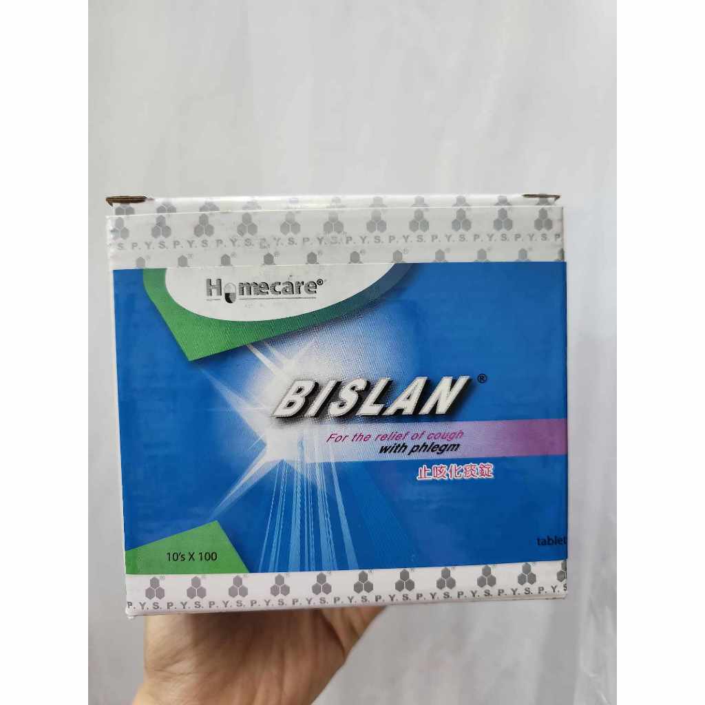 (100STP/BOX) YSP Bislan Tablet Bromhexine Hydrocloride 8mg | Shopee ...